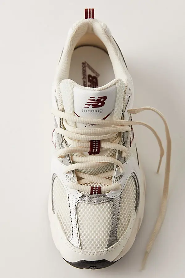 New Balance 530 Sneakers - Sea Salt/Mercury Red | Editorialist
